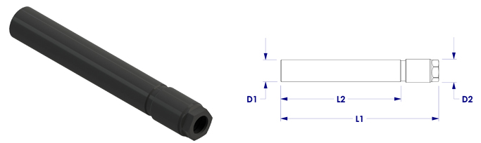 Double Angle Collet Extensions - Command Tooling Systems